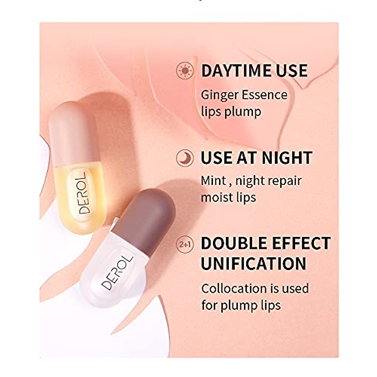 ANMANSY Lip Plumper Set,Natural Lip Plumper and Lip Care Serum,Lip Mask,lip gloss,Lip Enhancer for Fuller,lip filler,To Create Plump Lips,Reduce Fine Lines and Moisturize,Increased Elasticity Lip