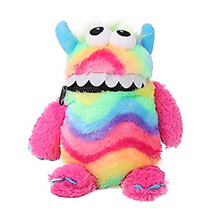Toyland® 9" (23cm) Rainbow Colour Worry Monster Plush Soft Toy - Loves Eating Your Worries
