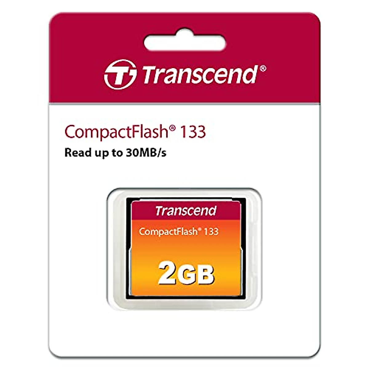 Transcend 2 GB 133x CompactFlash Memory Card TS2GCF133