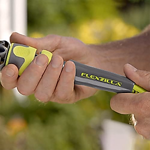 Flexzilla Garden Hose 5/8 in. x 75 ft, Heavy Duty, Lightweight, Drinking Water Safe, ZillaGreen - HFZG575YW-E