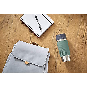 EMSA Easy Twist N2011700 Travel Mug 360 ml Petrol Blue