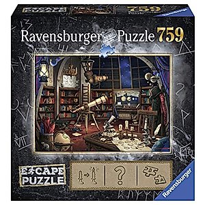 Ravensburger Escape Puzzle - Space Observatory 759 Piece Jigsaw | Unique Escape Room Experience | Perfect for Kids and Adults Aged 12 and Up | FSC Certified Materials | 27'' x 20'' Size