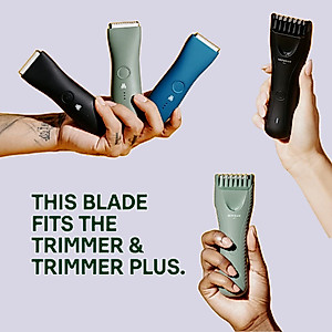 Meridian - Trimmer Replacement Blade - Onyx Ceramic Blades for Electric Body & Pubic Hair Trimmer - 1 Pack
