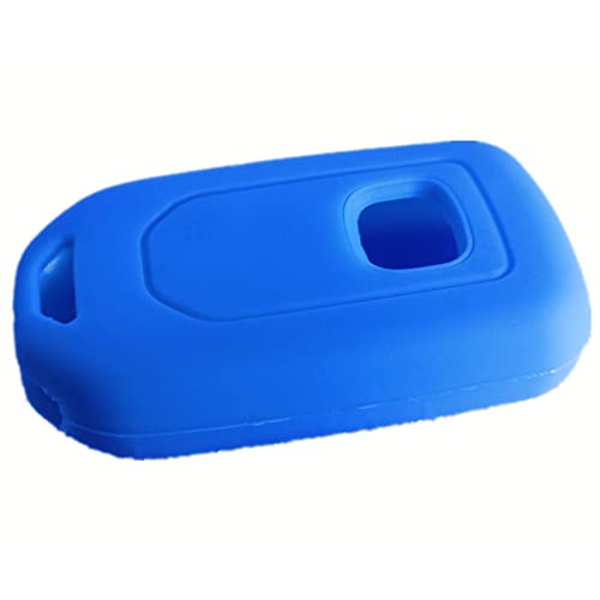 Silicone Smart Key Fob Cover Case Protector Keyless Remote Holder for 2013-2021 Honda Accord CR-V HR-V CR-Z 4 Buttons Blue
