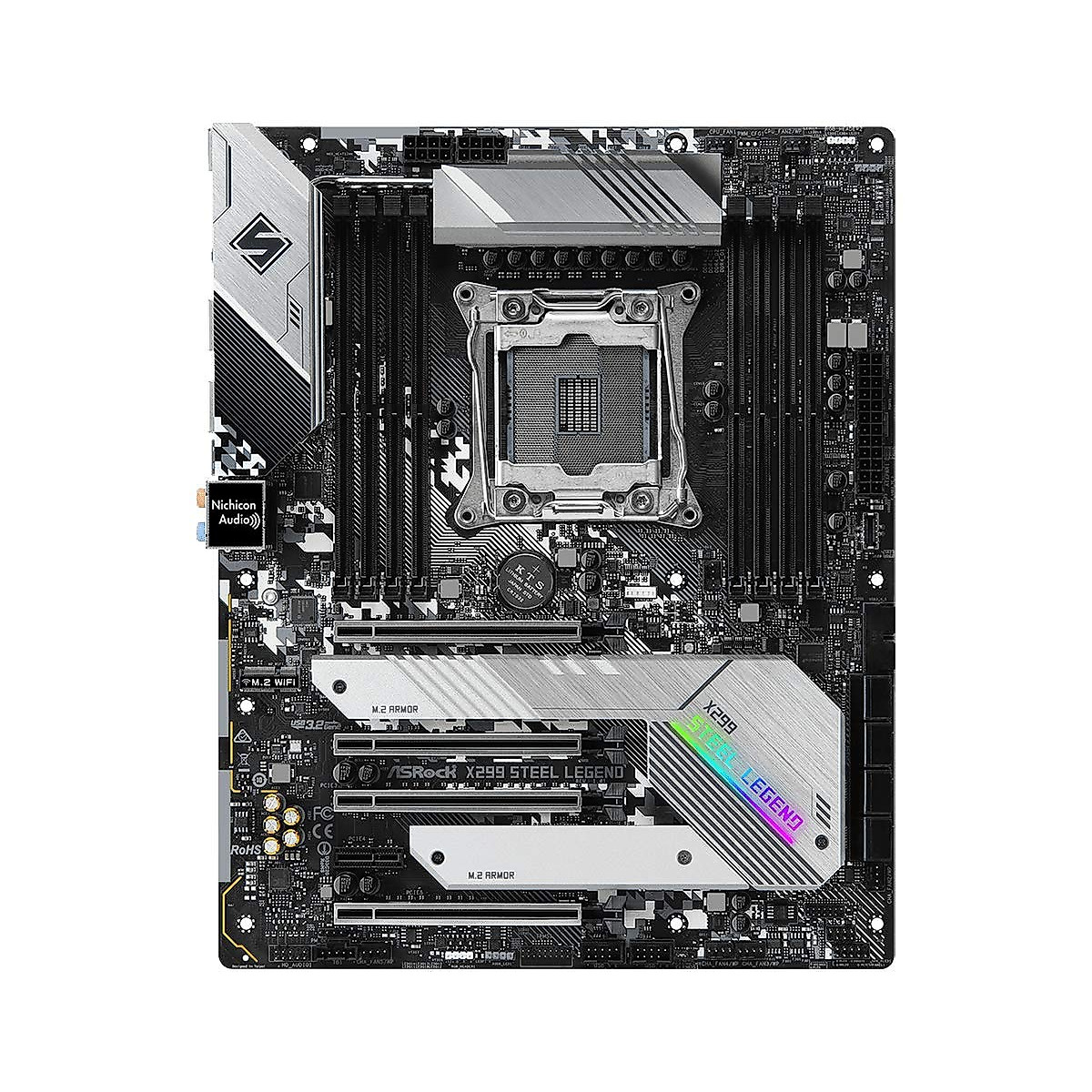ASRock Intel X299 Chipset ATX Motherboard X299 Steel Legend