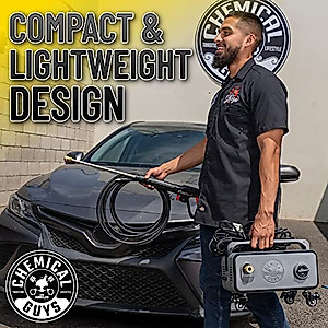 Chemical Guys EQP408 ProFlow Performance Electric Pressure Washer PM2000, 14.5-Amp Motor 2030 Max PSI, 1.77 GPM, Includes 5 Full Range QC Tips, Cleans Cars, Patios, Driveways, Homes and More , Gray