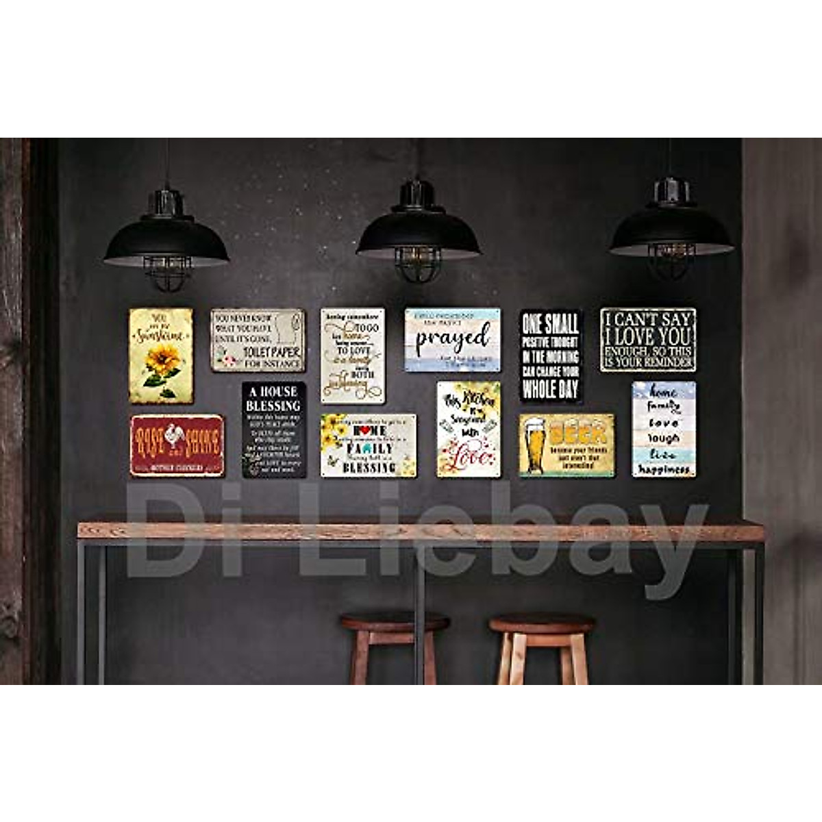 Mvgges Beware of Wigglebutts 12"x8" Vintage Metal Tin Sign Pet Dogs Paw Prints with Funny Sayings