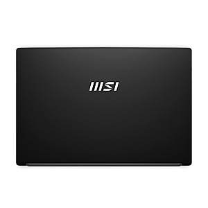 MSI Modern 15 15.6" Laptop: Intel Core i5-1155G7, Intel Iris Xe, 16GB DDR4, 1TB NVMe SSD, 180-Degree Lay-Flat, USB Type-C, MicroSD Card Reader, Win 11 Pro: Classic Black B11M-023US