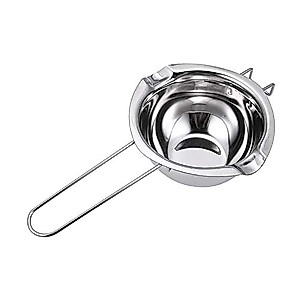 Non-stick Long Handle Wax Melting Pot Stainless Steel Pot DIY Scented Candle Soap Chocolate Butter Handmade Soap Tool