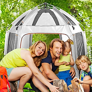 Serenelife ON-The GO Baby and Toddler Pack and Play - playpen - Play Yard Compact, Portable, Lightweight, Foldable- Indoor and Outdoor, w/Canopy, 5 Panel Mattress, Travel Bag (Blue): Baby