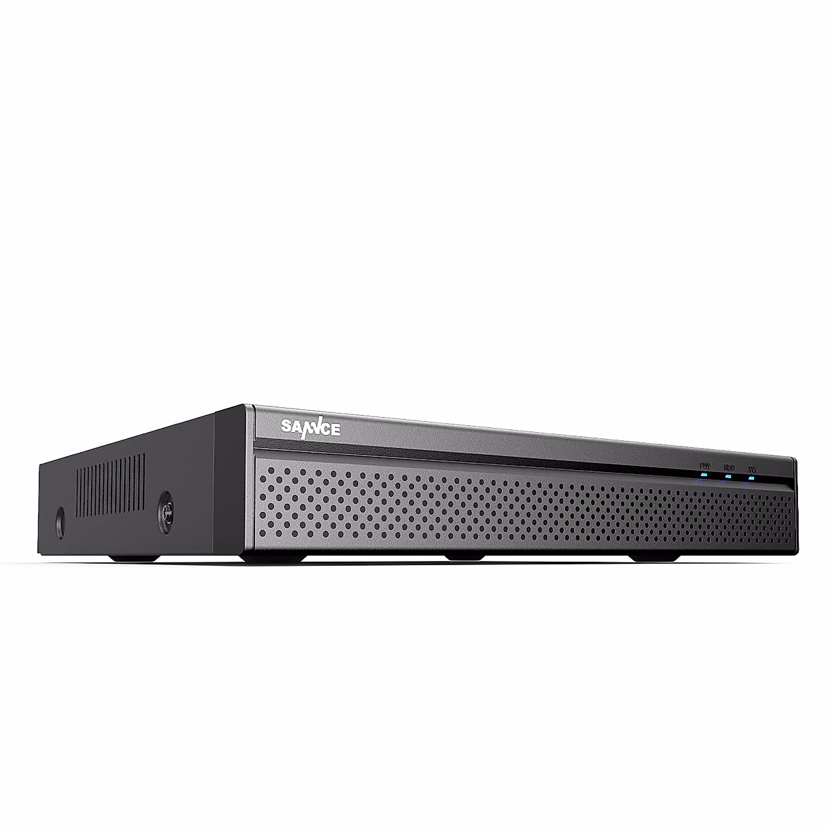 SANNCE PoE NVR 4K 8 Channel, 8MP CCTV Security Camera System Network Video Recorder Supports 8MP 5MP 3MP 1080P HD PoE Surveillance IP Camera, Human Detection, No HDD