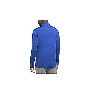 Nike Men’s Breathe Superset Game Royal Blue ¼ Zip (Quarter Zip) Training/Running Lightweight Long Sleeve Baselayer Shirt, Black Swoosh, Dri-Fit Wicks Moisture, Style CZ1212/Color 480, Size Small