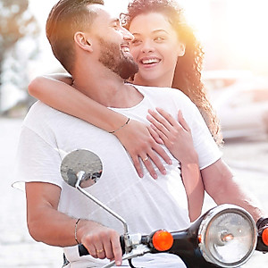 SANNYRA My Person Morse Code Bracelet for Women - Matching Bracelets for 2 Couples - Secret Message Friendship Handmade Adjustable Bracelet Jewelry