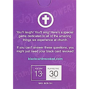 Black Card Revoked: Saved & Sanctified Expansion Pack | Celebrate The Unique Experience of The Black Church with This Card Game | Fun for The Entire Family | Enjoy at Your Next Event