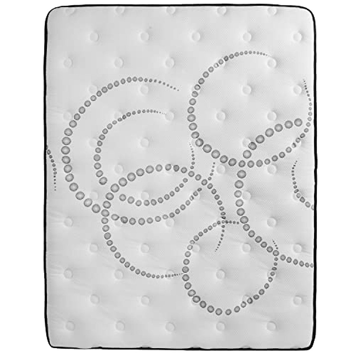 Flash Furniture Capri Comfortable Sleep 10" Hybrid Pocket Spring and Foam Mattress in a Box, Foam Pocket Spring Hybrid Mattress, Queen