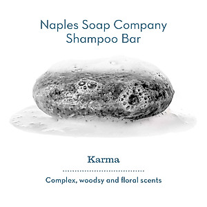 Naples Soap Company, 50-75 Use, Solid Shampoo Bar, Gentle, Eco-Friendly Haircare Helps Ensure Nourished and Healthy Hair, All Hair Types, Lavender, 1.75 oz.