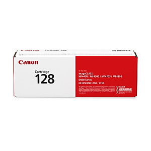 Canon Genuine Toner Cartridge 128 Black (3500B001), 1-Pack, for Canon imageCLASS MF4450, MF4500/4700/4800 Series, D500 Series, L100, L190 Laser Printer