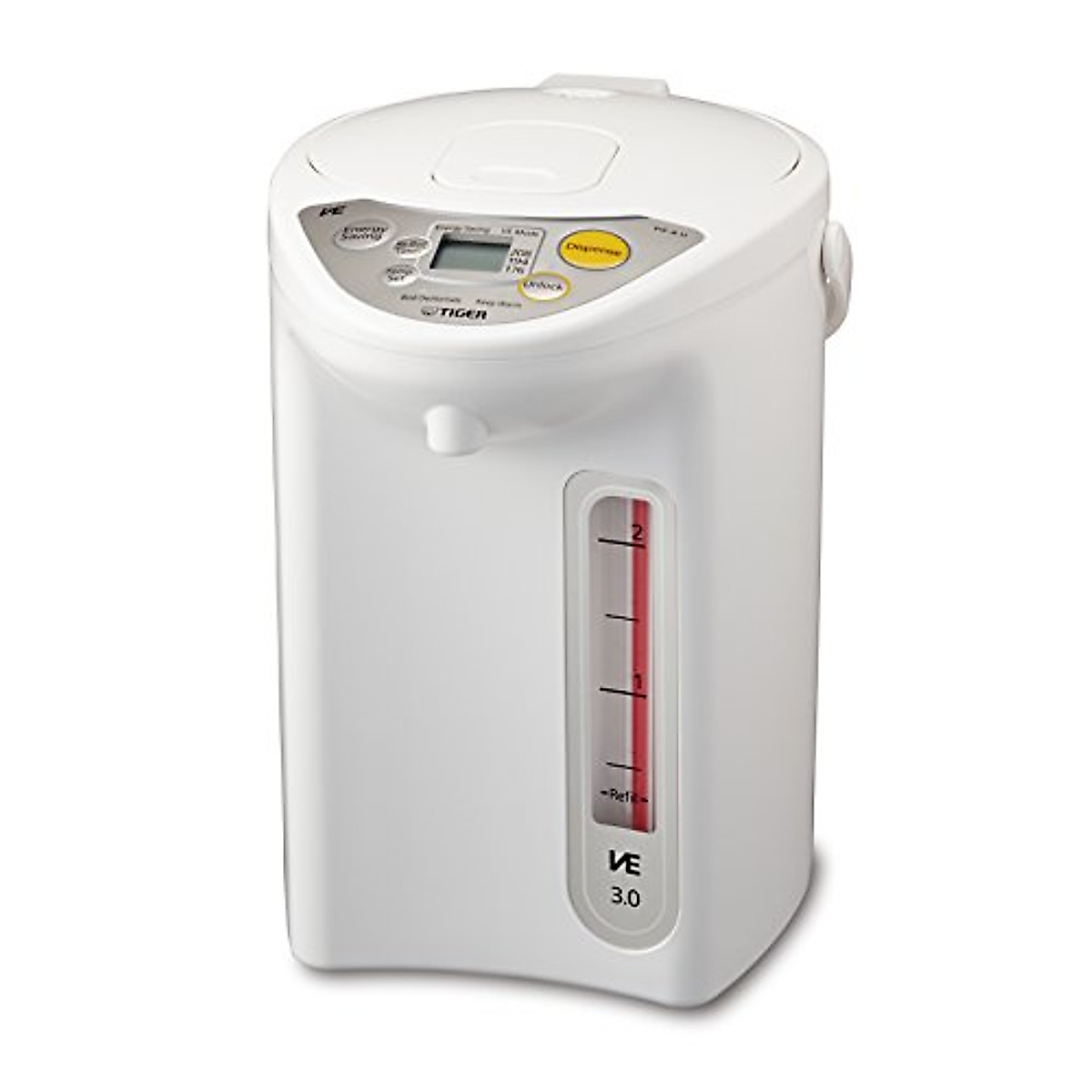 Tiger PIF-A30U-WU VE Micom Electric Water Boiler & Warmer, 3 L, White