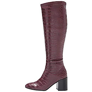 Franco Sarto Women's Tribute Knee High Boot, Mulberry, 8.5