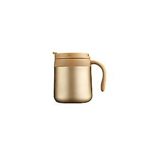 stylish and simple coffee cup (gold,)