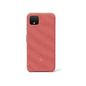 Google Pixel Case for Pixel 4 XL - Protective Phone Cover with Tailored Fabric and Active Edge Compatible - Official Pixel Cover - Could Be Coral