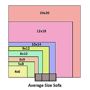 Chouhan Rugs Area Rug Natural Jute Hand Braided Rug Light Blue Scalloped Runner