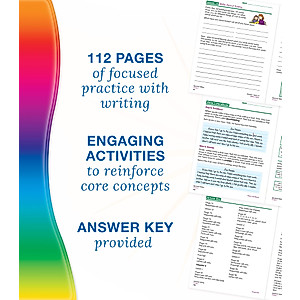 Spectrum Writing Workbook Grade 2, Ages 7 to 8, Second Grade Writing Workbook, Informative, Opinion, Letters, and Story Writing Prompts, Writing Practice for Kids - 112 Pages