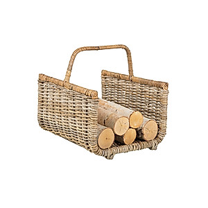 Kobo Fire Log Basket, Gray-Brown