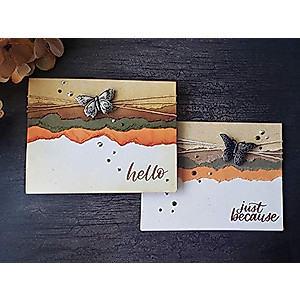 TRUE WHITE SPECKLETONE 100% Off-White Recycled Cardstock Paper - 12 x 12 inch - PREMIUM 80 LB. COVER - 25 Sheets