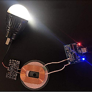 Gikfun Qi Wireless Charger PCBA Circuit Board Coil Wireless Charging Micro USB Port DIY EK1854