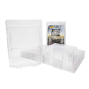 Sterling Protector Case Model 17403 Premium Line 20 Pack for Hot Wheels Premium Diecast, Fits Card Size 6.5 x 5.25 inches Durable Acid-Free Clear Storage Clamshell