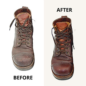 Venetian Leather Care Kit - Cleaner, Conditioner, Cloth - 8oz Bottles - Safe for Furniture, Car Seats, Shoes, Bags - Non-Toxic, Made in USA