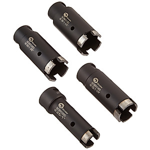 Toolocity CBKIT1 Monster Dry/Wet Diamond Granite/Concrete Core Drill Bits/Hole Saws, 4-Piece