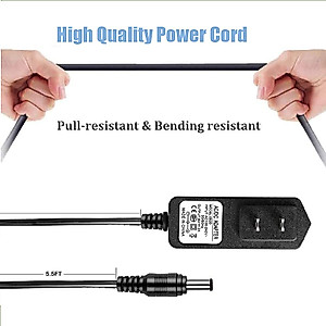 STRIVY 6V AC/DC Adapter for Fisher Price Cradle Swing,Butterfly Ocean Wonders,Rainforest Cradle Swing,Fisher Price M6156 M7590 V3667 V0099 P0097 TM R9951 J8518 J4205 K4227 K7924 Power Supply Cord