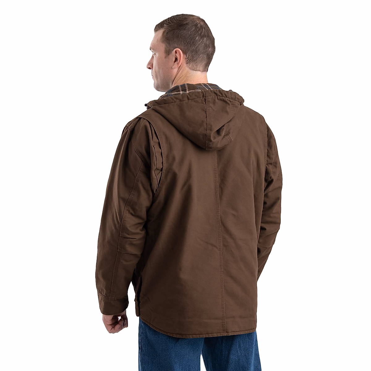 Berne Men's Echo One One Concealed Carry Jacket, Medium Regular, Bark