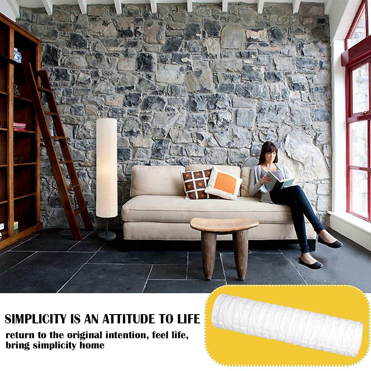 ANRONCH Rice Paper Floor Lamp Shade, Paper Floor Lampshade Light Accessories Paper Lamps Classic Modern Paper Floor Light Bulb Cage Guard for Bedroom Living Room