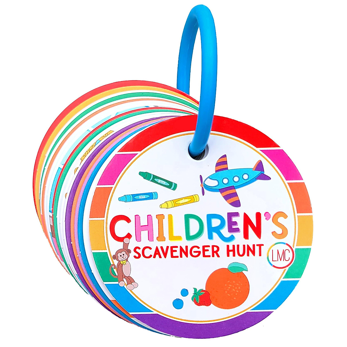 LMC Products Children's Scavenger Hunt Cards | Toddler Activities for 2, 3 Year Olds & Up | Toddlers Activity | Learning Games for Kids