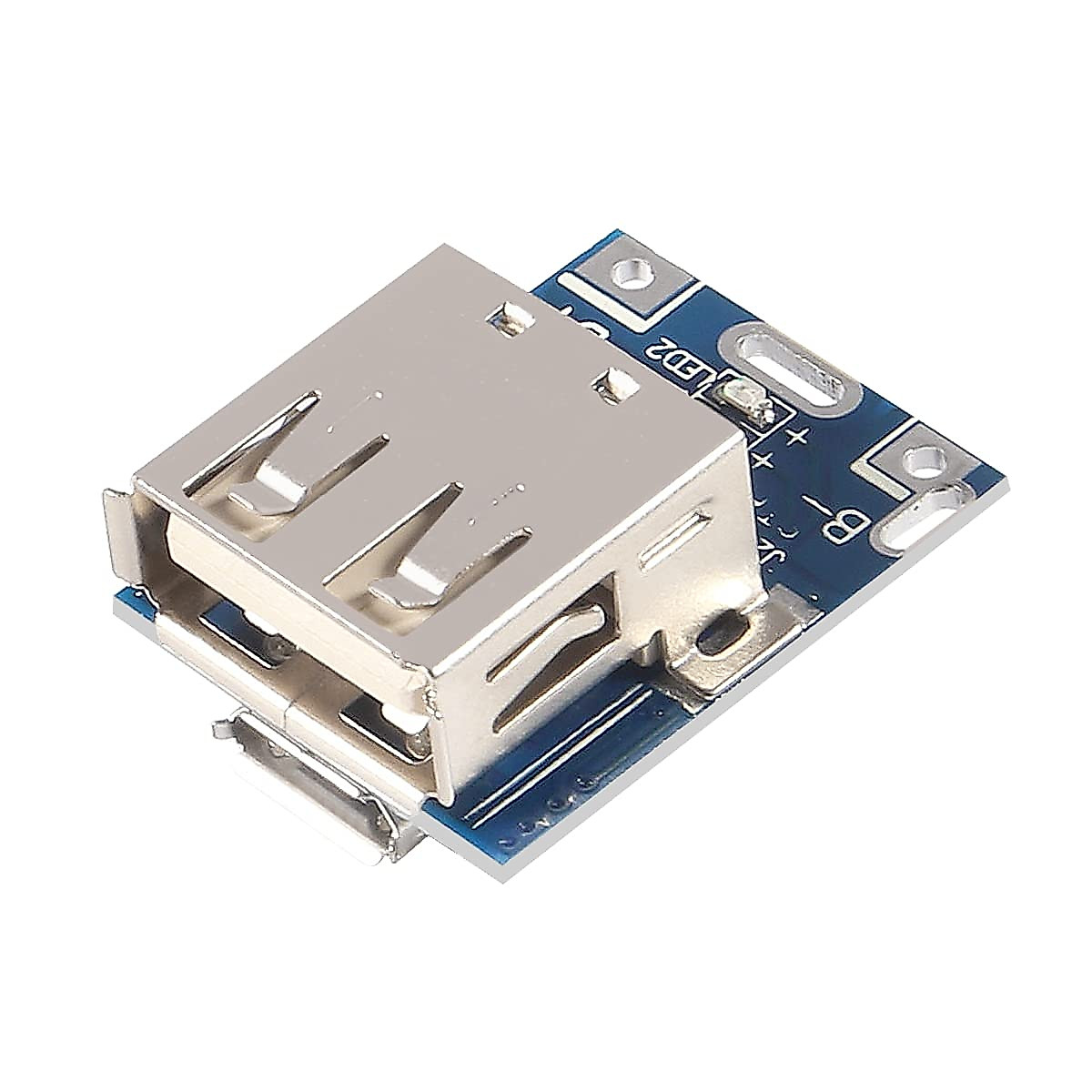 AITRIP 20PCS Boost Step Up 5V 1A Power Supply Module Lithium Battery Charge Protection Board 134N3P DIY Charger USB and Micro USB Port with LED Display
