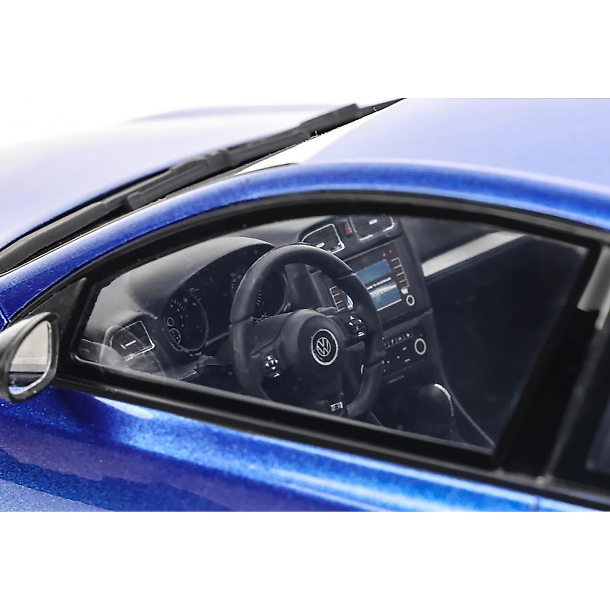 2010 Golf VI R Rising Blue Metallic Limited Edition to 3000 Pieces Worldwide 1/18 Model Car by Otto Mobile OT412