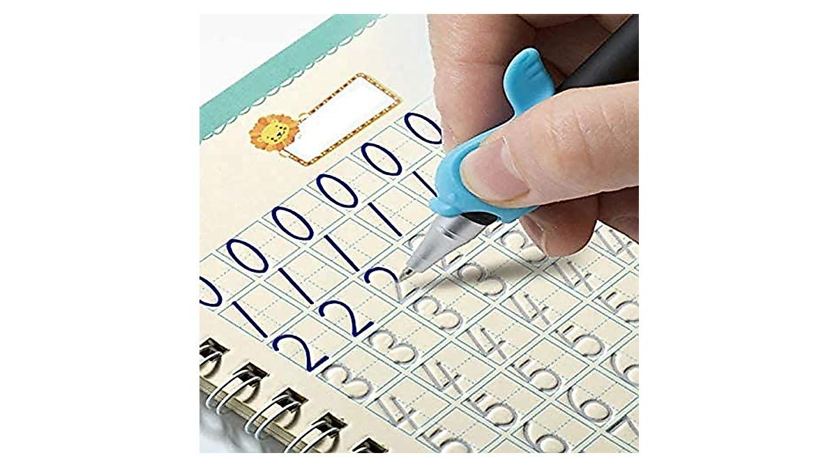 English Calligraphy Copybook Set - Reusable Practice for Kids