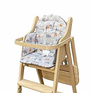 ZARPMA Highchair Cushion Insert Baby High Chair Cover Pad Chair Seat Cushion Liner Mat Padding Wooden Highchair Protection Pad