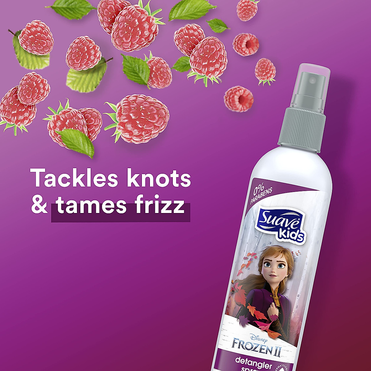 Suave Kids Disney FrozenDetangler Spray Anna Sparkle Berry 10 oz