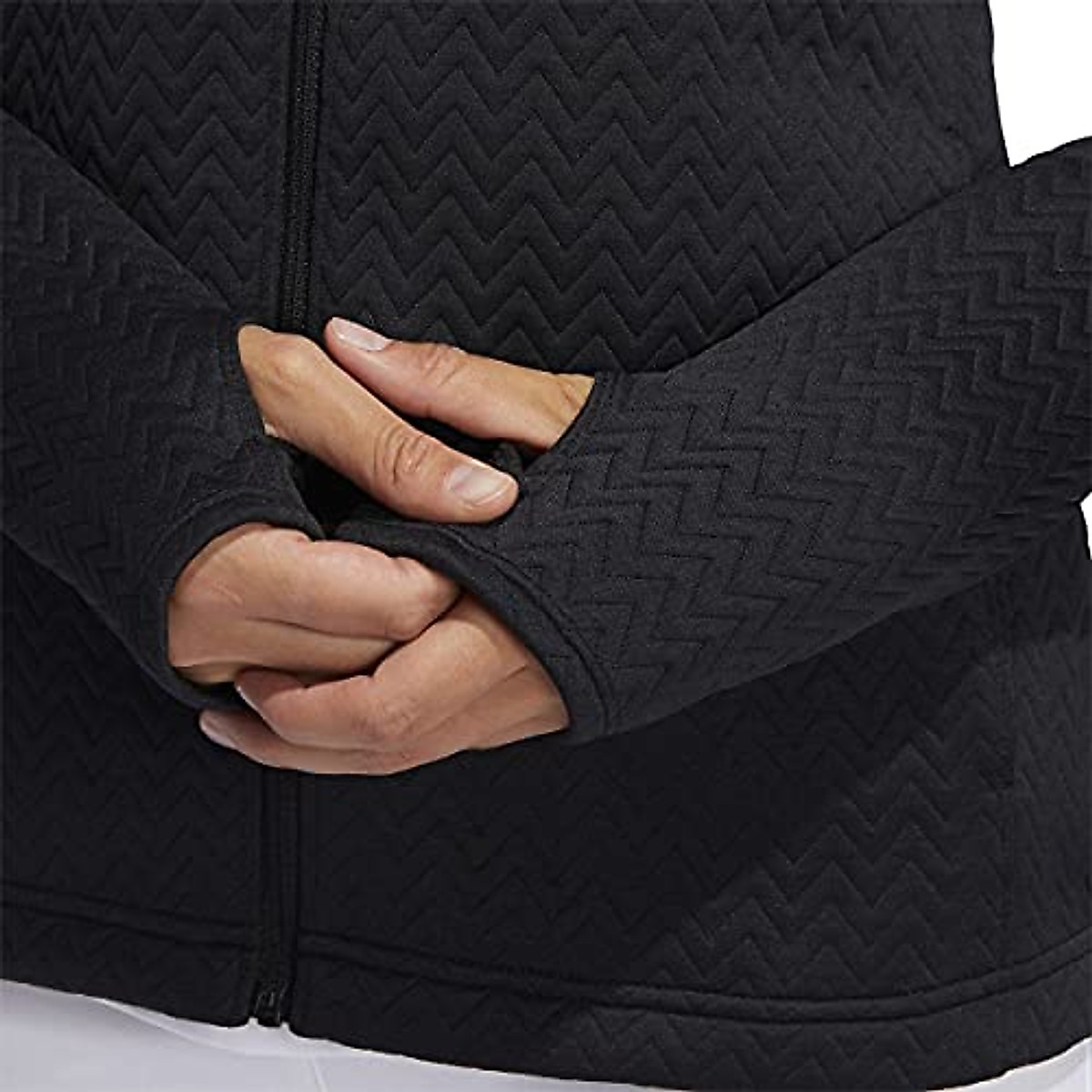 adidas Golf Textured Layer Jacket, Black, Small