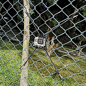 Action Camera Chain Link Fence Mount for Gopro Action Cameras - Ideal Backstop Camera Mount for Recording Baseball,Softball and Tennis Games