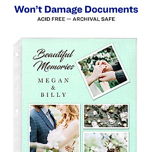 Avery Clear Heavyweight Sheet Protectors, Non-Glare, Easy Load, 200 Document Protectors (74401)