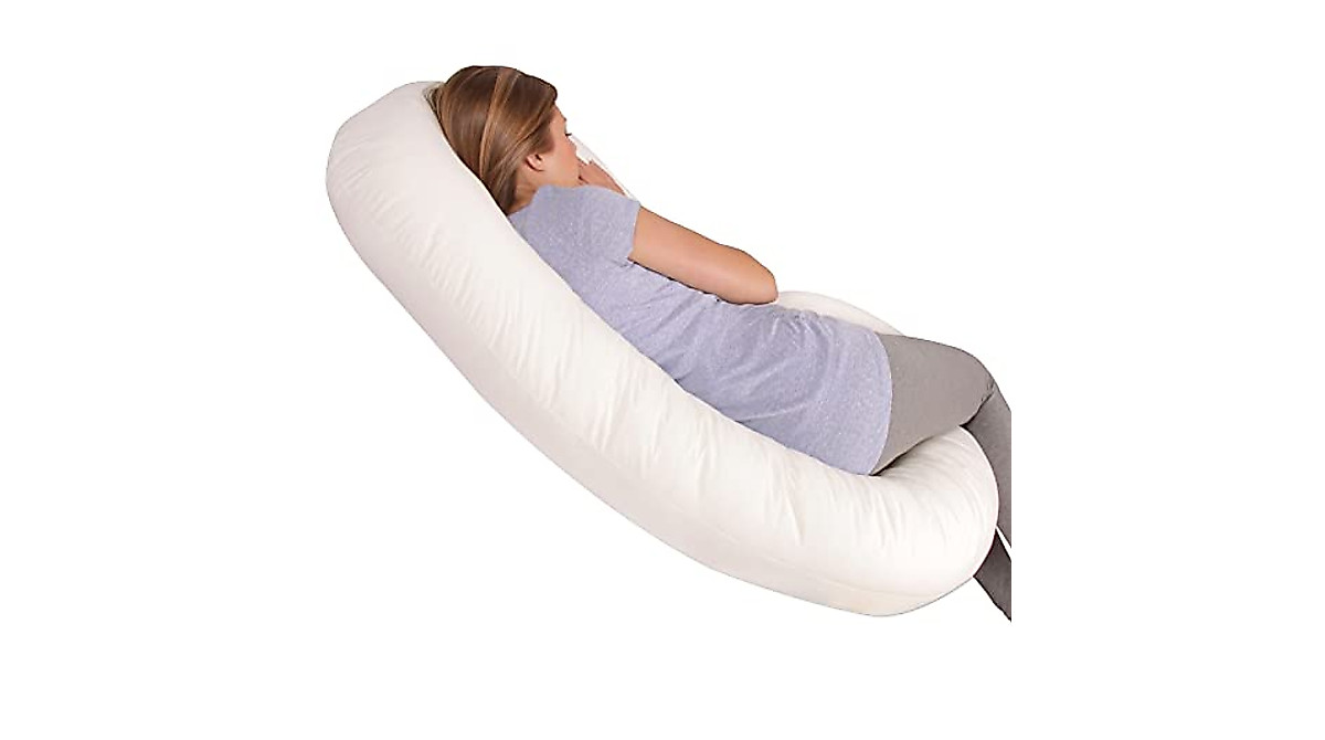 Leachco Snoogle® Supreme Pregnancy Pillow for Total Body Support