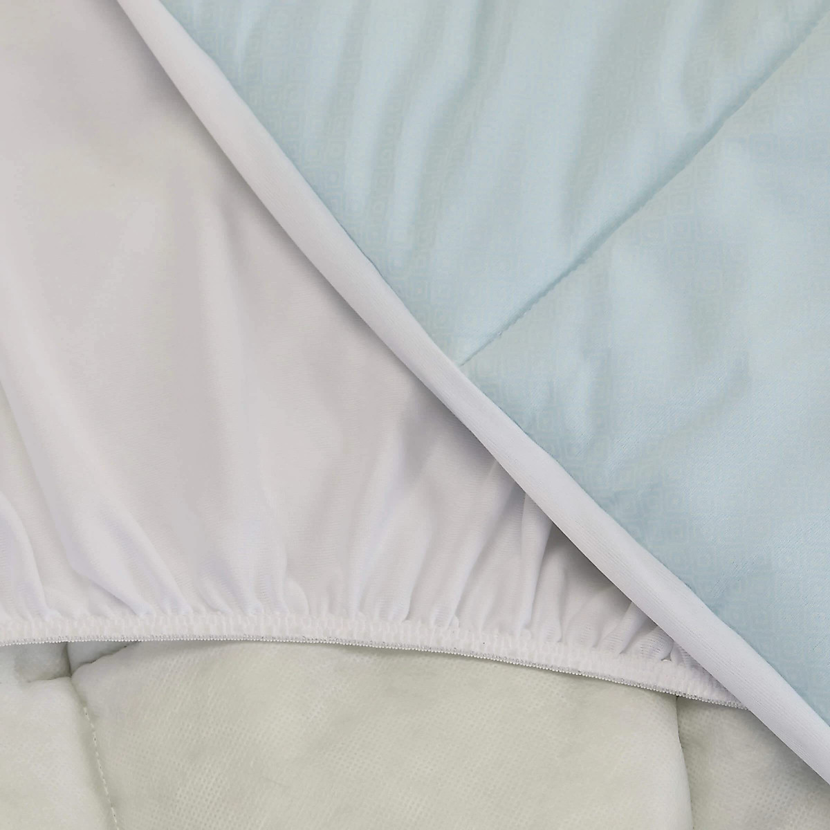 Slumber Cloud Essential Mattress Pad Queen Blue