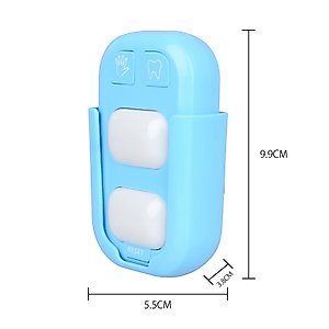 SOARING Timer for Kids, 2 Minutes Teeth Brushing and 20 Seconds Hand Washing Timer, Color Indicator Timer for Children Training Stick on Bathroom