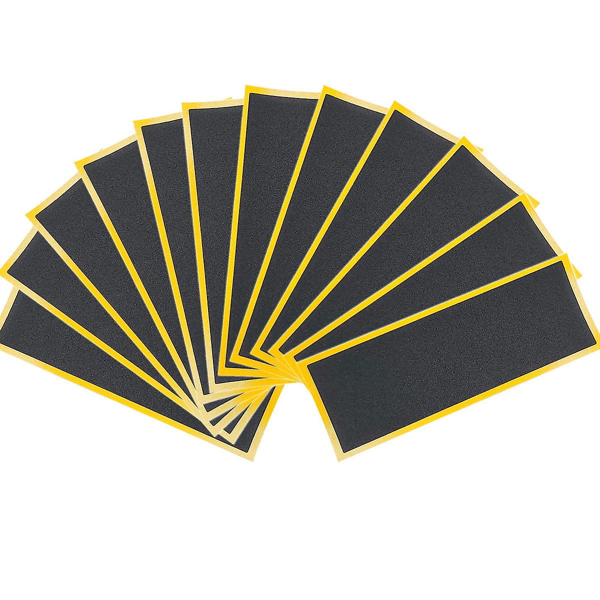 Birllaid Fingerboard Foam Grip Tape,12 Pcs Fingerboard Grip Tape,38mmX110mm 12