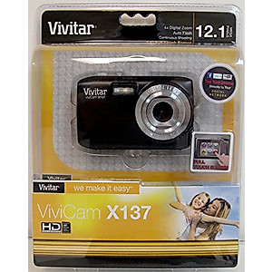 Vivitar 8.1MP Camera 1.8-Inch TFT Panel (V8119-BLK-PR)